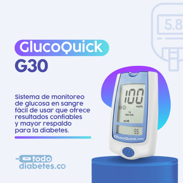 Glucometro precio GlucoQuick G30a